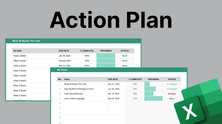 Excel Action Plan – Spreadsheet Life